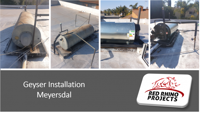 Gas Geyser Installation – Red Rhino Projects